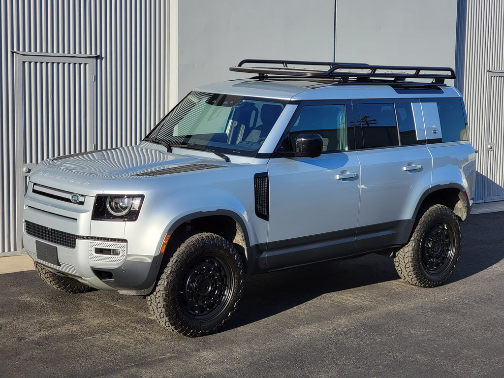 ROVERCORE - [Defender 110] "Modular Aluminum Panel Roof Rack". 100% Bo ...