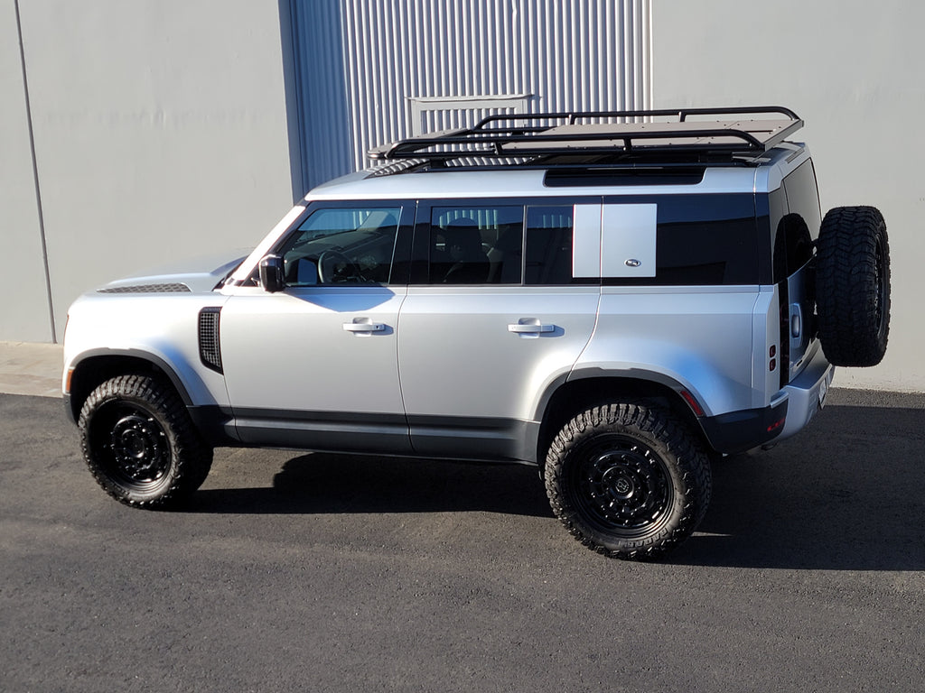 ROVERCORE - [Defender 110] "Modular Aluminum Panel Roof Rack". 100% Bo ...
