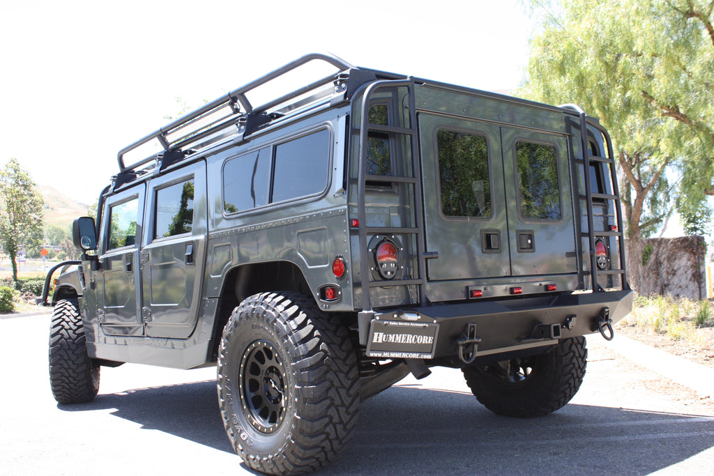 Hummercore Hummer H1 Ladder For Stock Rear Bumper Left & Right Side