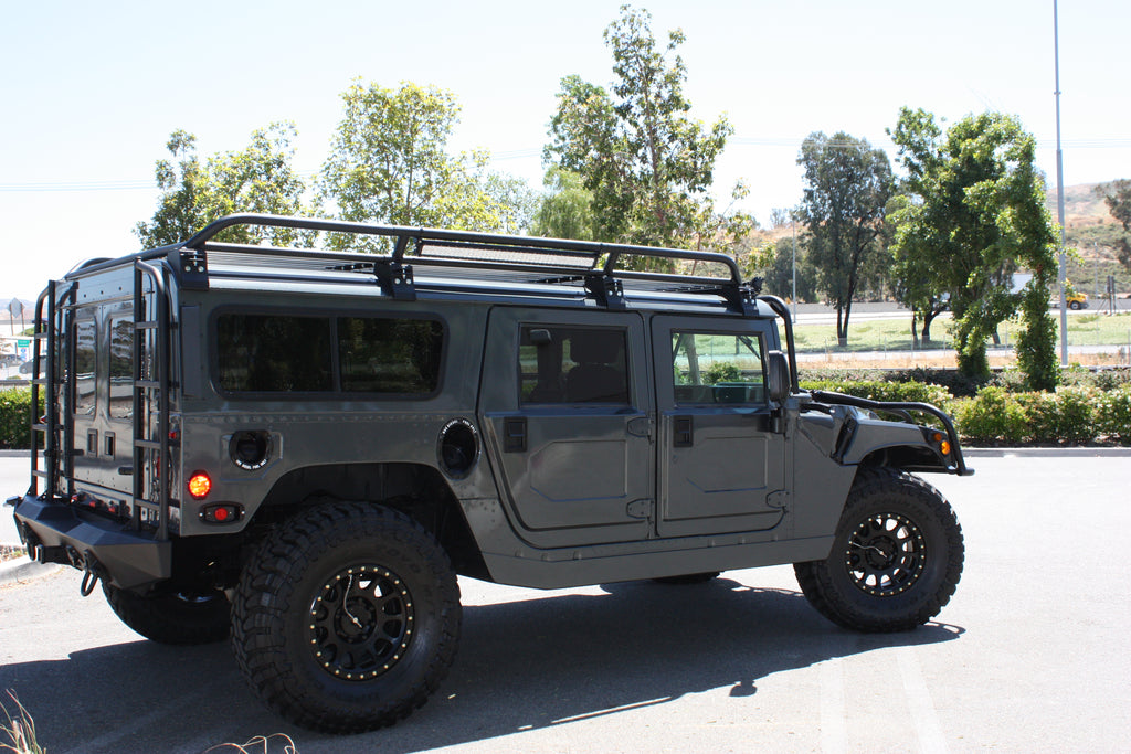 Hummercore Hummer H1 Ladder For Stock Rear Bumper Right Side with 2" L