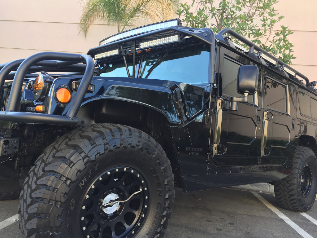 Hummer H1 D-Ring Brush Guard – Hummercore