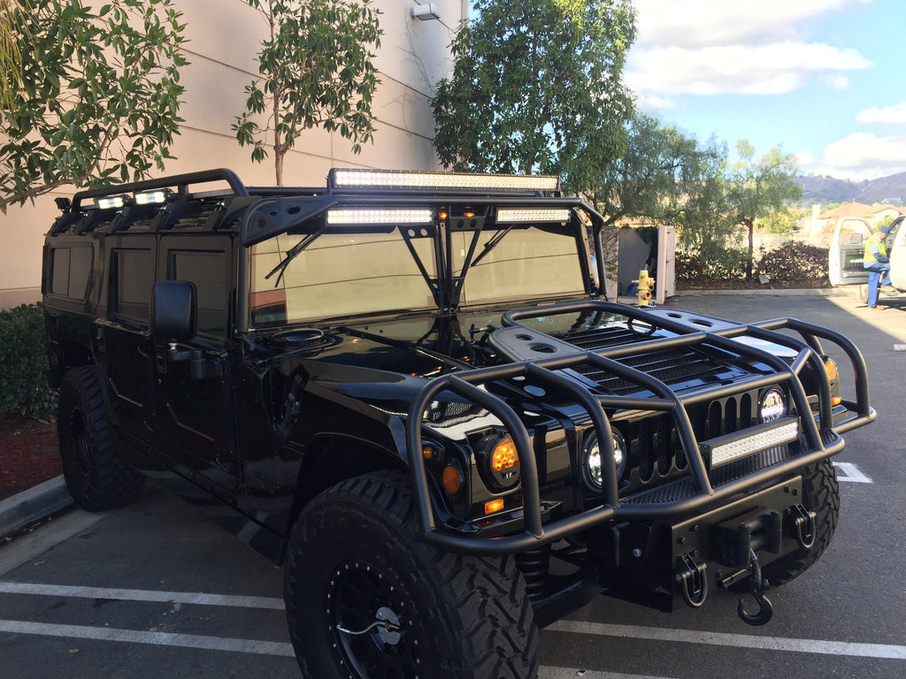 Hummer H1 D-Ring Brush Guard – Hummercore