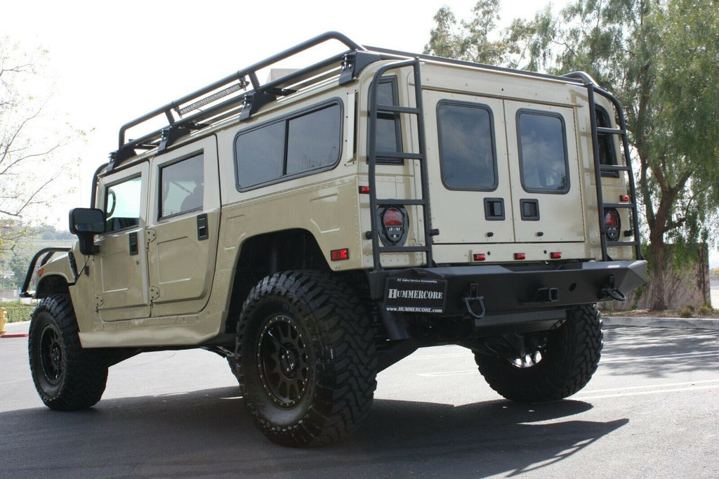 Hummercore Hummer H1 Ladder For Stock Rear Bumper Left & Right Side wi